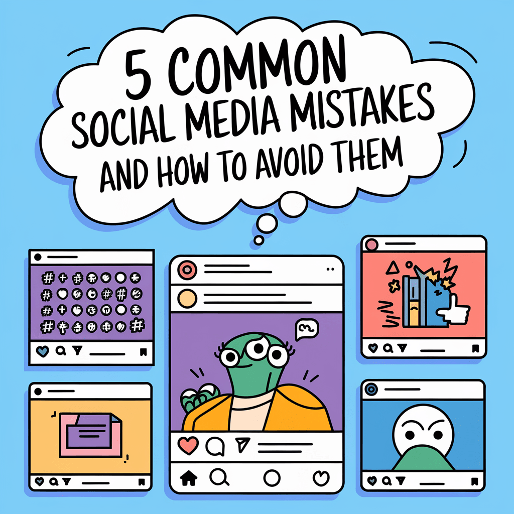 5 Common Social Media Mistakes And How To Avoid Them